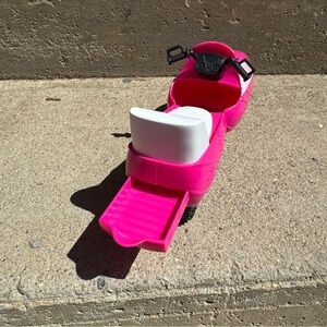 Barbie | Toys | Barbie Pink And White Snowmobile 26 | Poshmark
